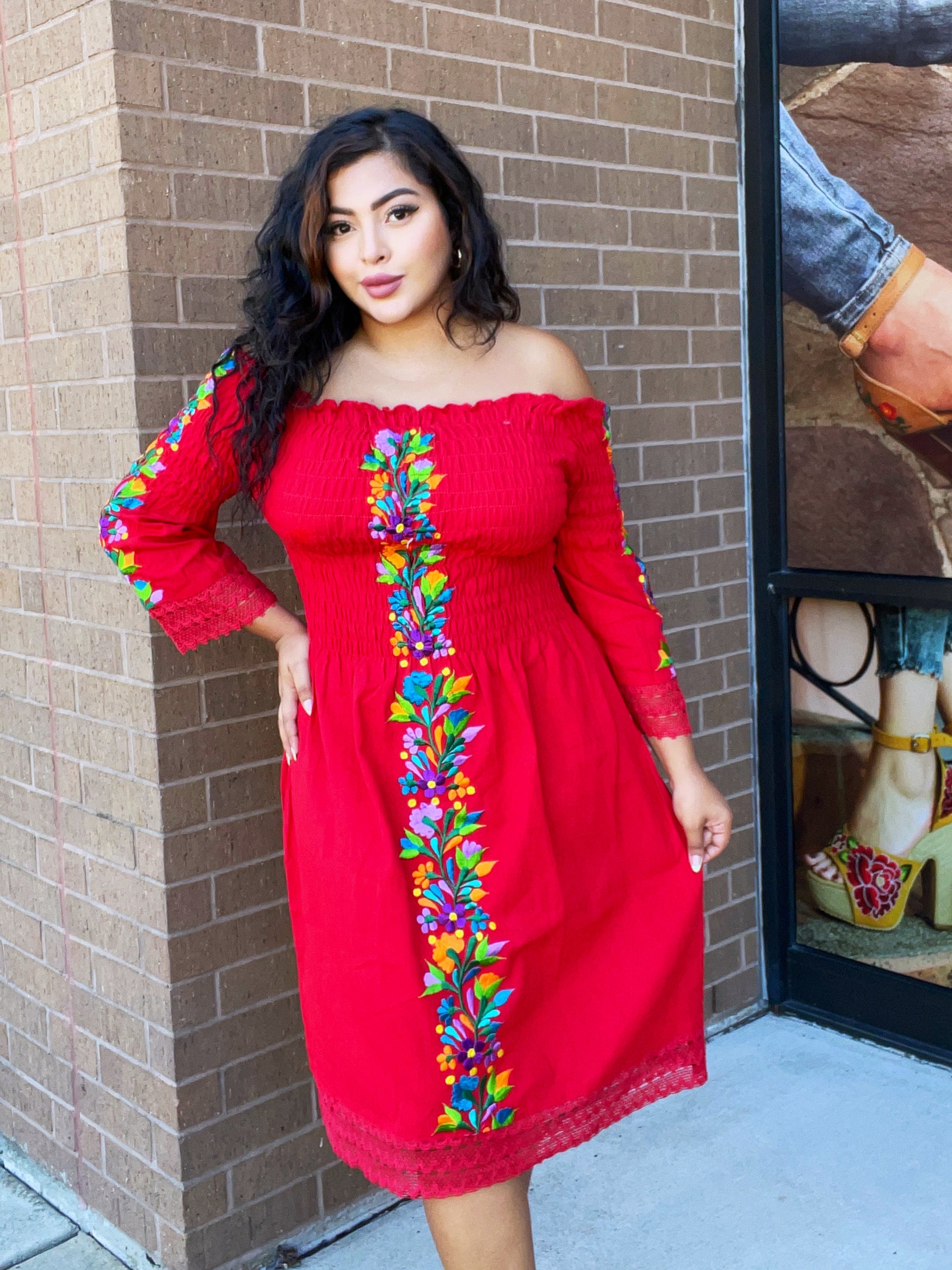 Red Maya Dress – Guaraxez